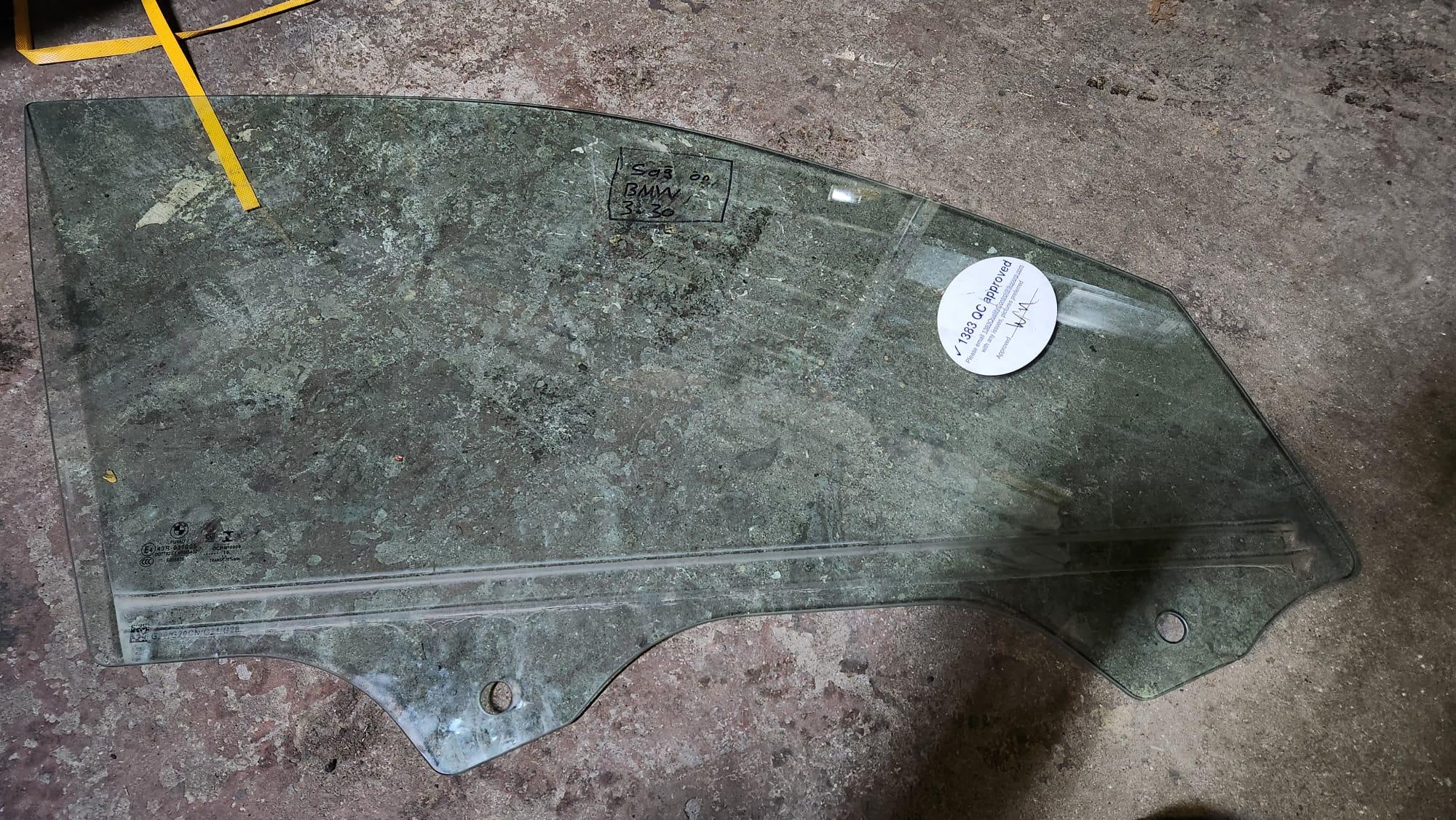 2019 BMW Front Right Window Glass OEM - Spring Auto